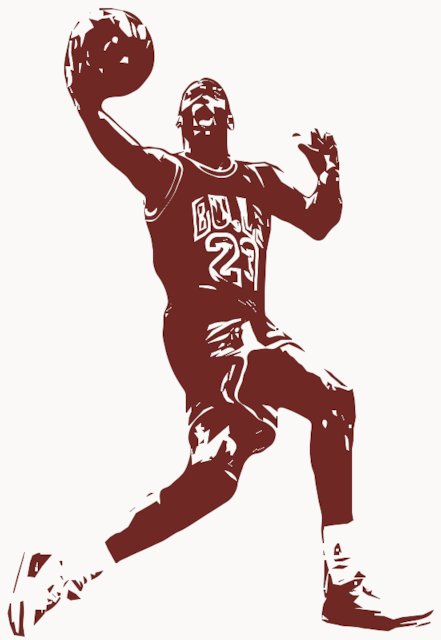 Michael Jordan Stencil
